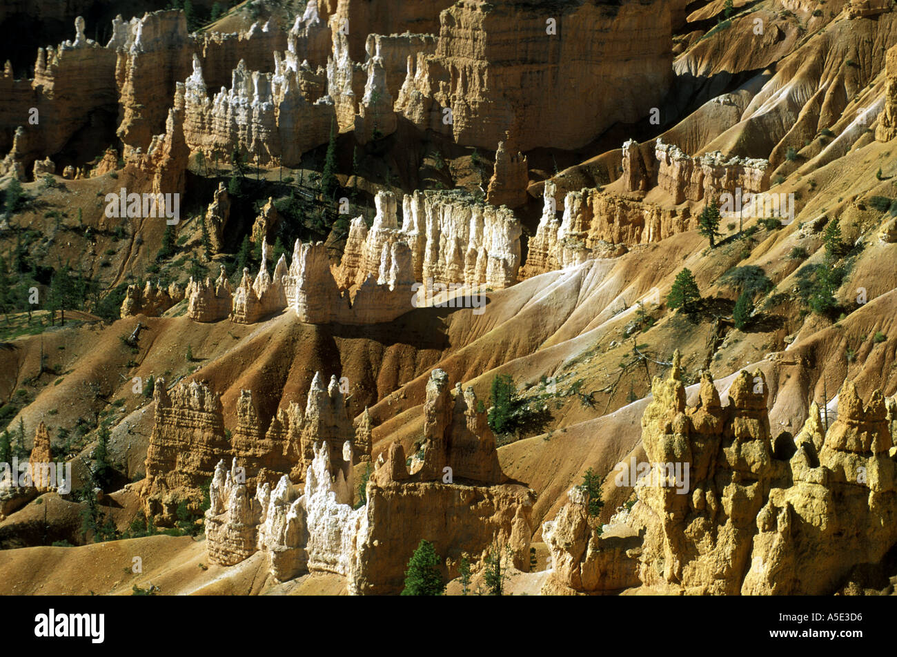 STACKS AND RESIDUAL HILLS CEDAR BREAKS NATIONAL MONUMENT UTAH USA Stock ...