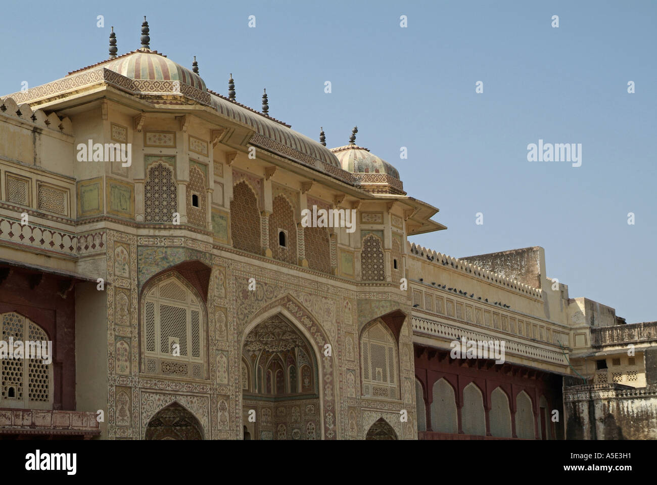 Ganesh Pol in the Amber Fort in Jaipur, India Stock Photo - Alamy