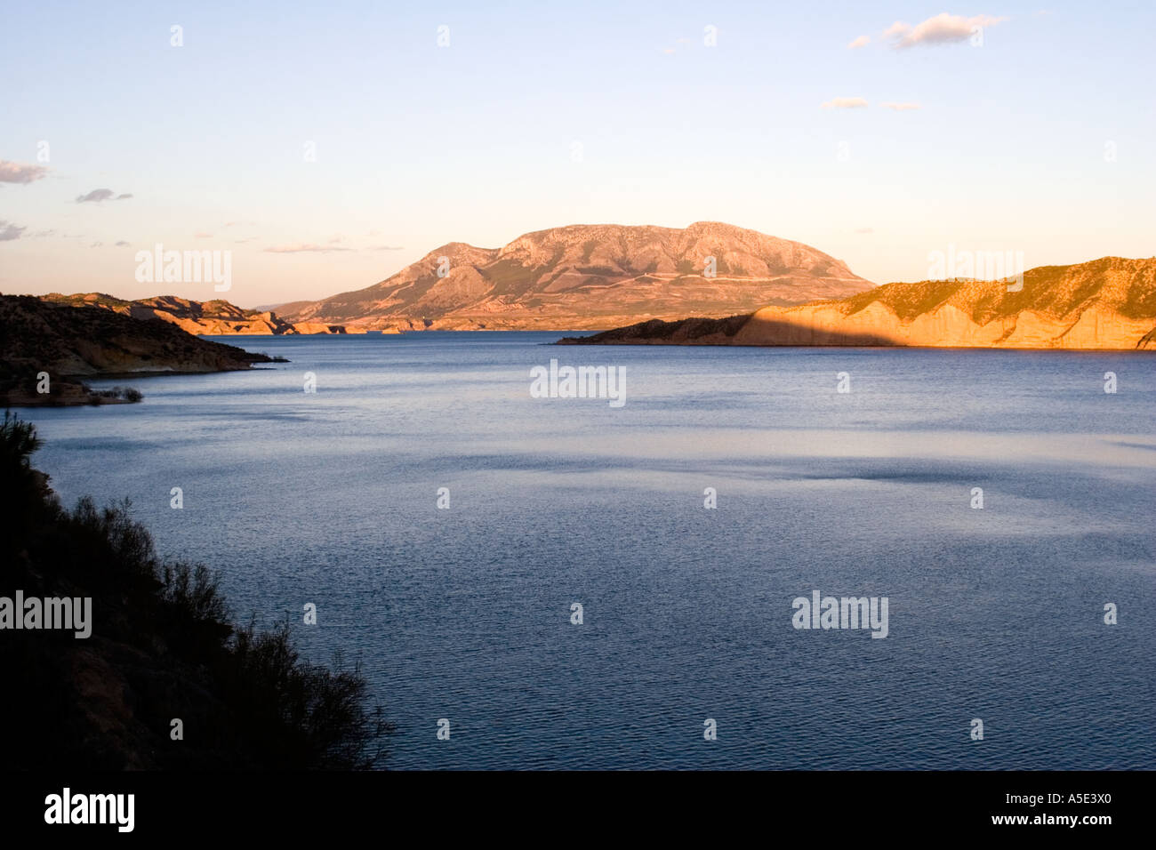 Lake Negratin, Spain Stock Photo - Alamy