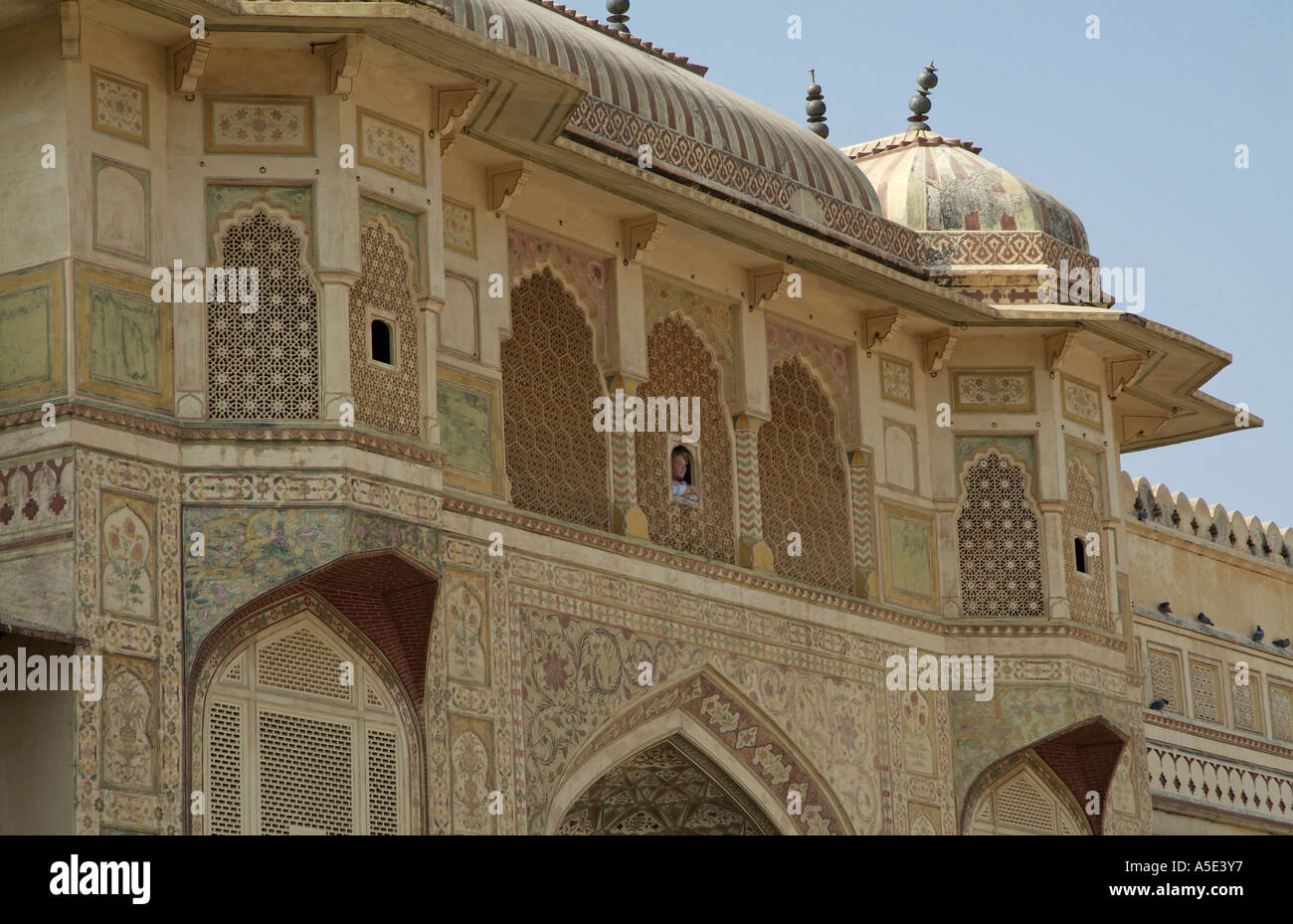 Ganesh Pol in the Amber Fort in Jaipur, India Stock Photo - Alamy