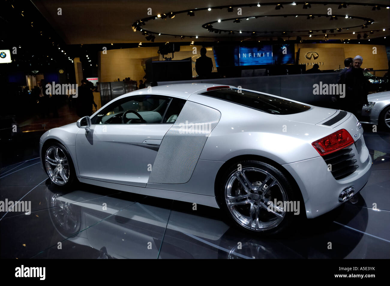 2007 Audi R8 at the 2007 North American International Auto Show in ...