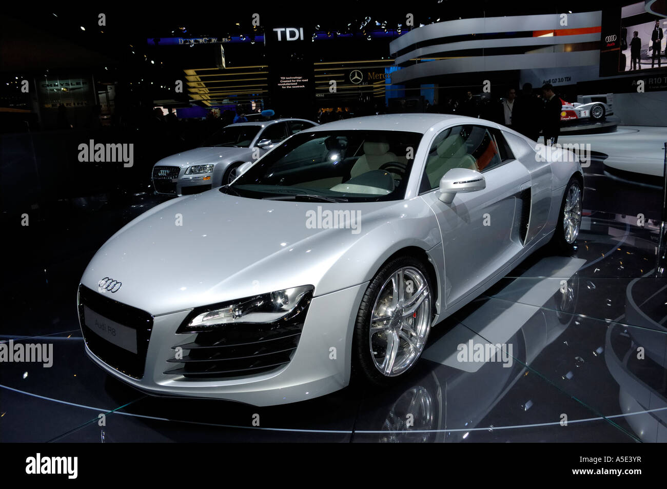 2007 Audi R8 at the 2007 North American International Auto Show in ...