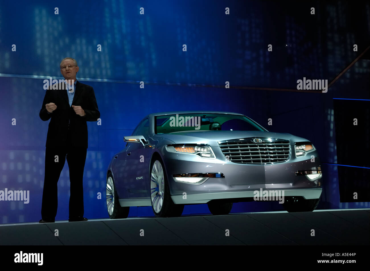 Trevor Creed at the unveiling of the Chrysler Nassau concept car at the ...
