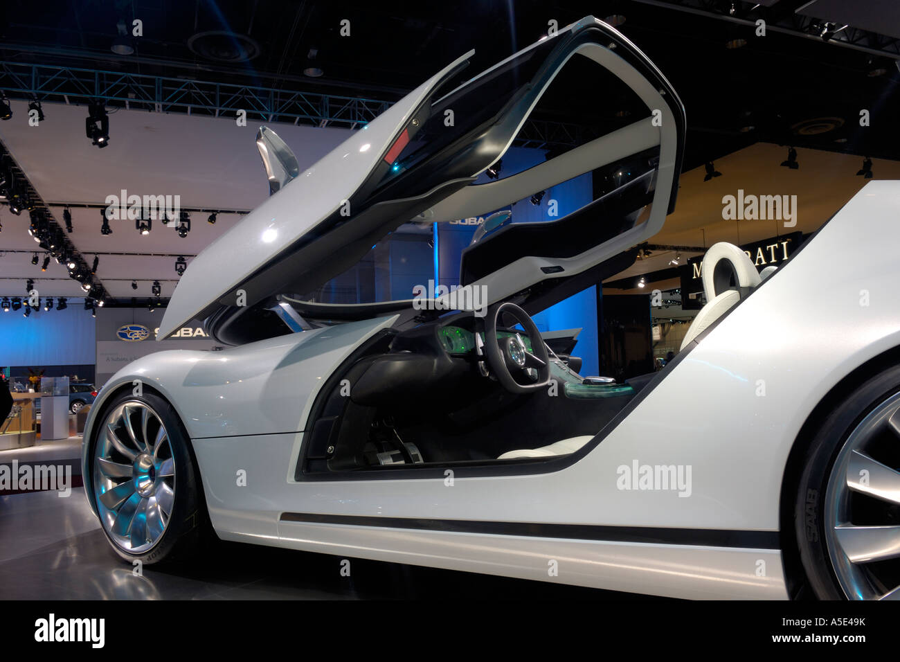 Saab Aero X concept car at the 2007 North American International Auto ...
