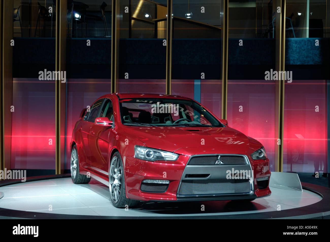 2008 Mitsubishi Lancer Evolution X Prototype at the North American ...