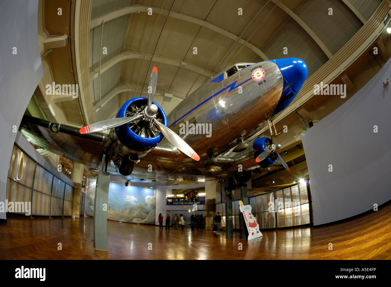 Northwest Airlines Douglas DC 3 at the Henry Ford Museum in Dearborn ...