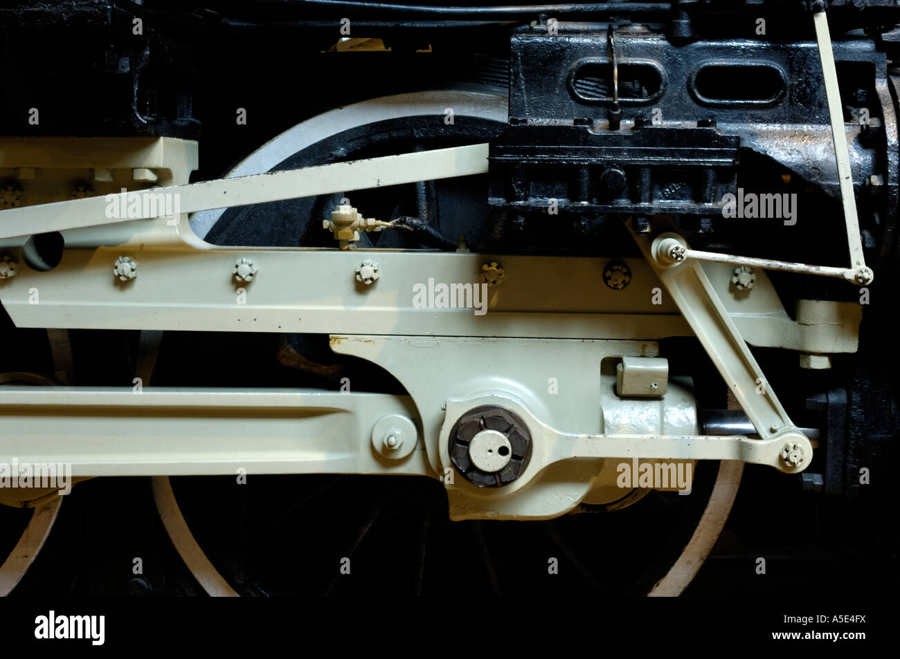 Train locomotive wheel hi-res stock photography and images - Alamy