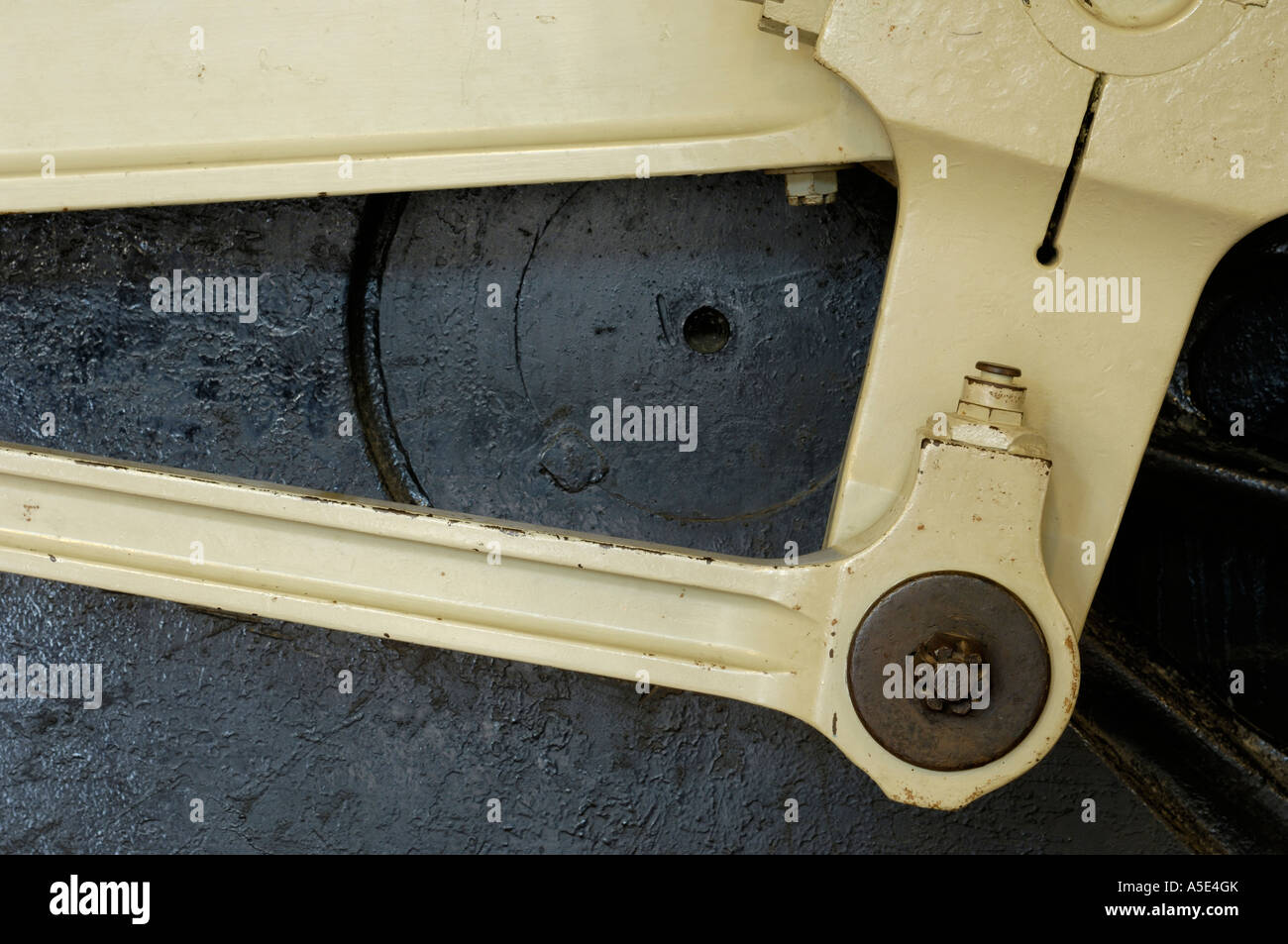 Train locomotive wheel hi-res stock photography and images - Alamy