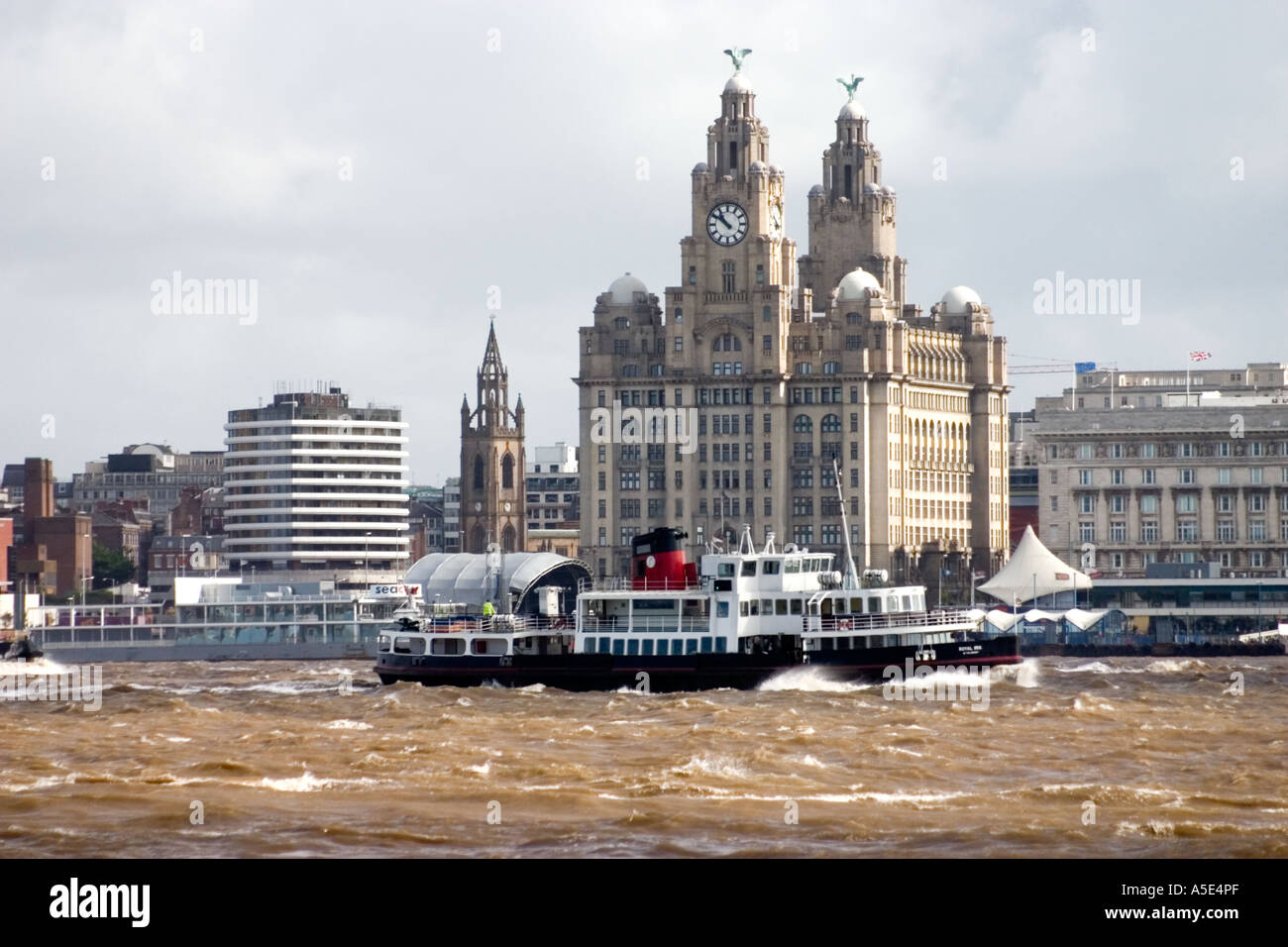 The River Mersey, Liverpool Stock Photo - Alamy