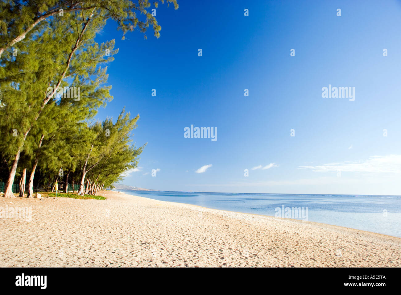 The Lagoon at L'Hermitage, Reunion Island Stock Photo - Alamy