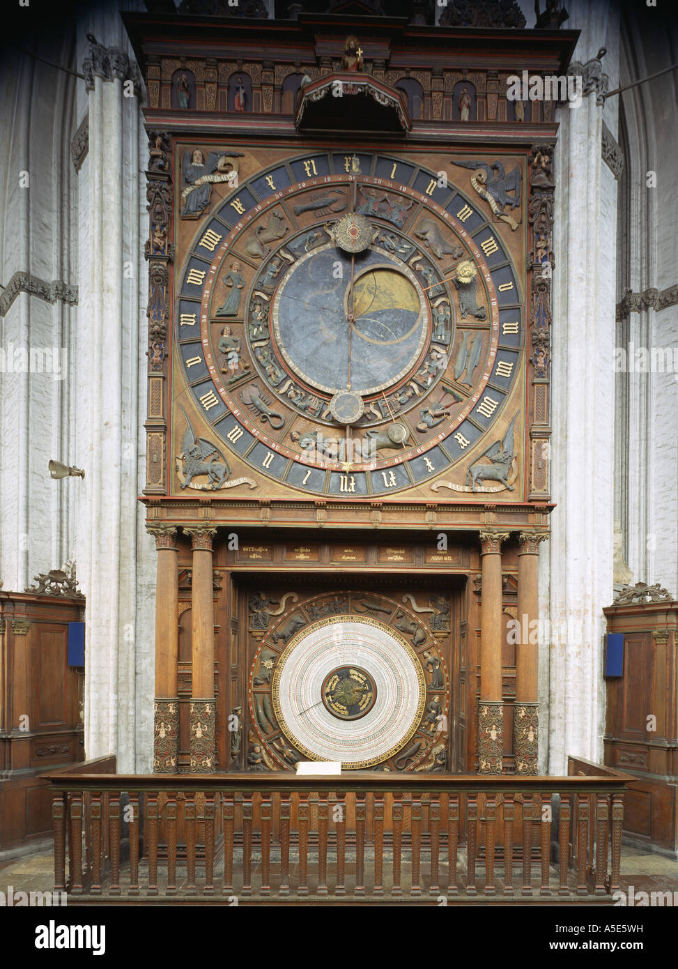 Rostock astronomical clock hi-res stock photography and images - Alamy