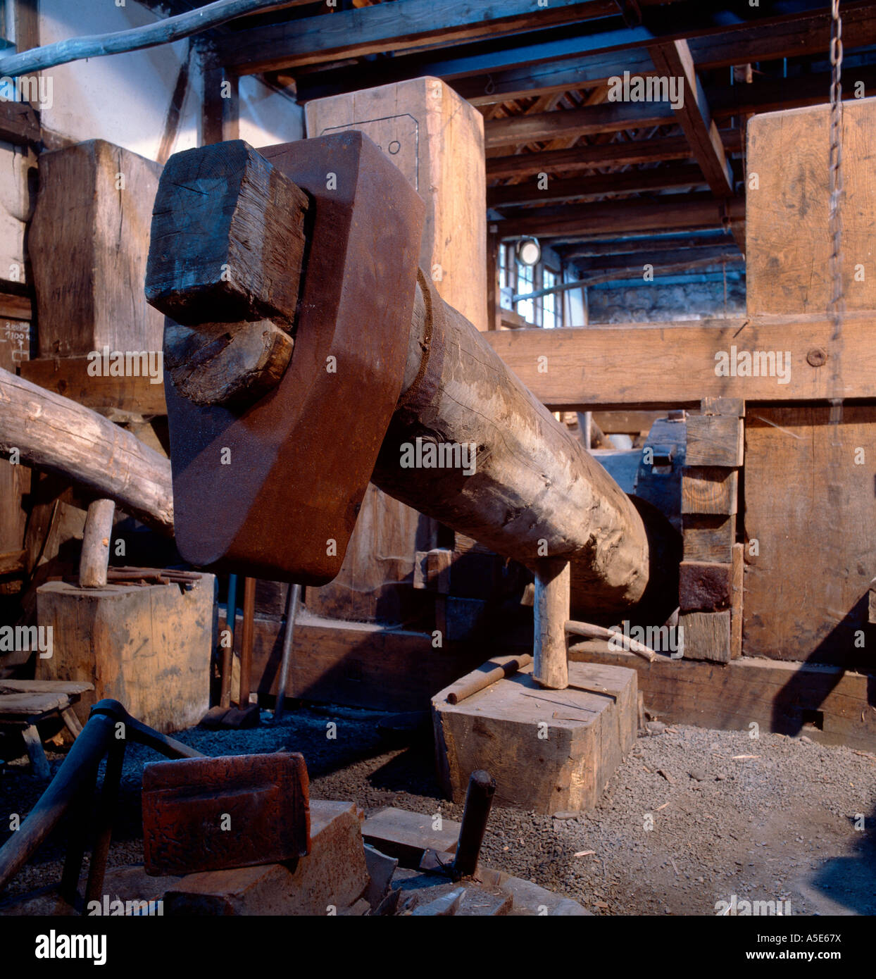 Ohrdruf, Hammerwerk, Tobiashammer Stock Photo - Alamy