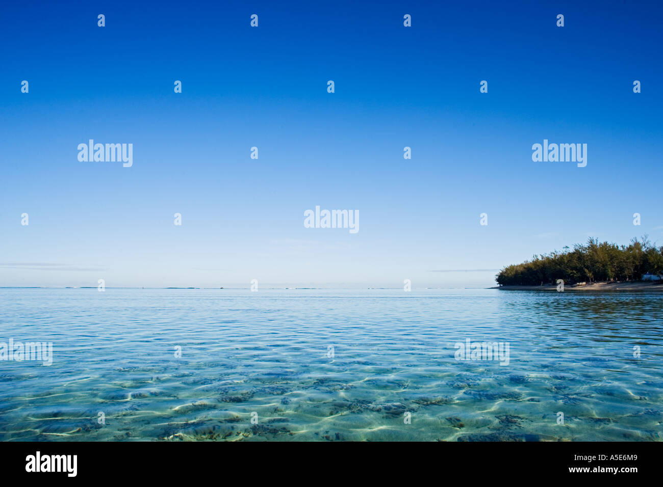The Lagoon, Reunion Island Stock Photo - Alamy