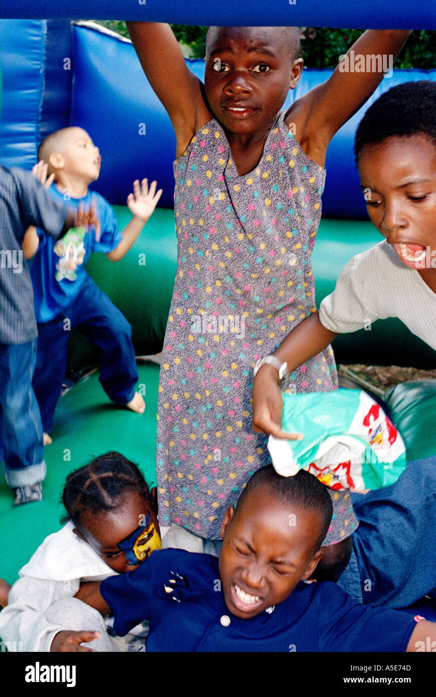 Zimbabwe children playing hi-res stock photography and images - Alamy