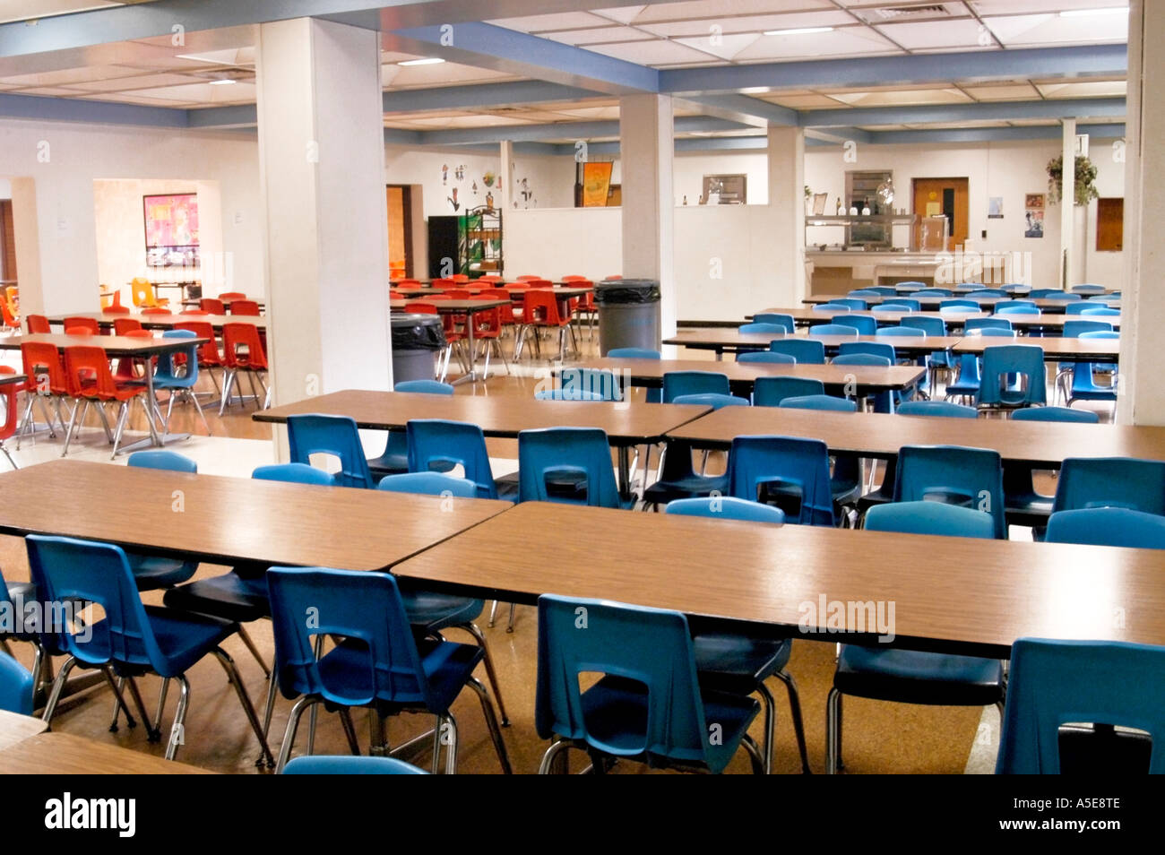 Cafeteria Indoor 2 Stock Photo - Alamy