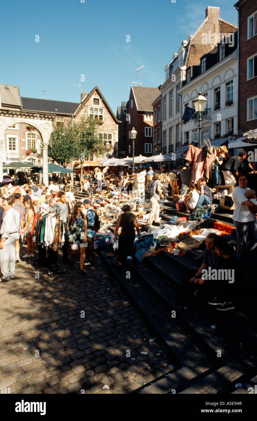 Aachen market platz hi-res stock photography and images - Alamy