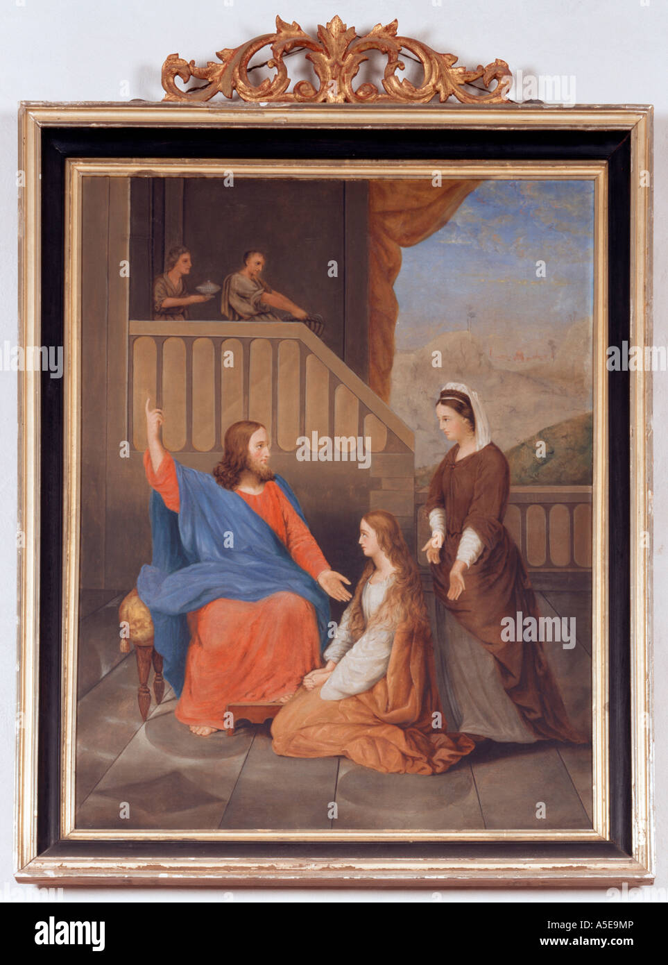 Maria und jesus malerei hi-res stock photography and images - Alamy