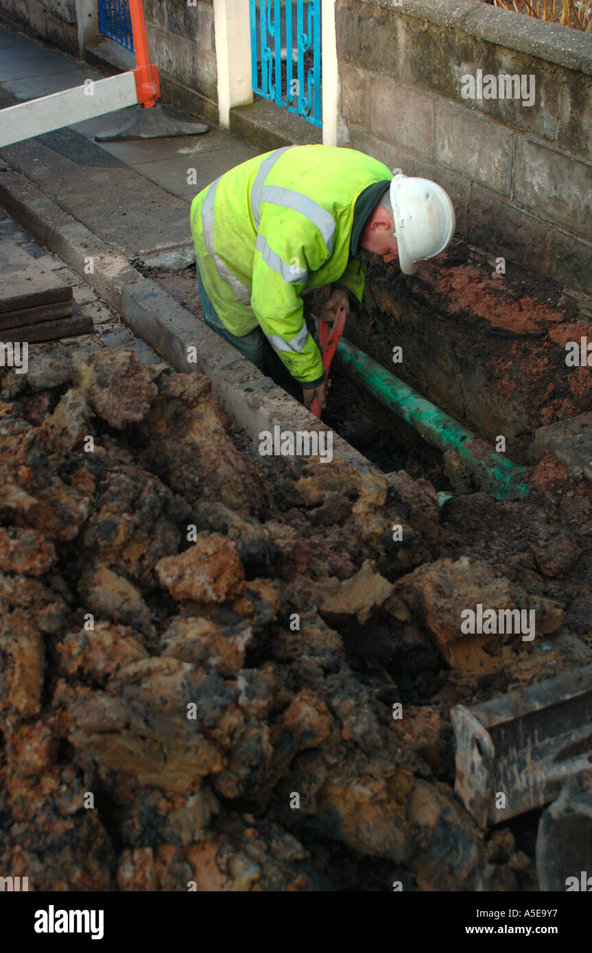 Inspecting trench hi-res stock photography and images - Alamy