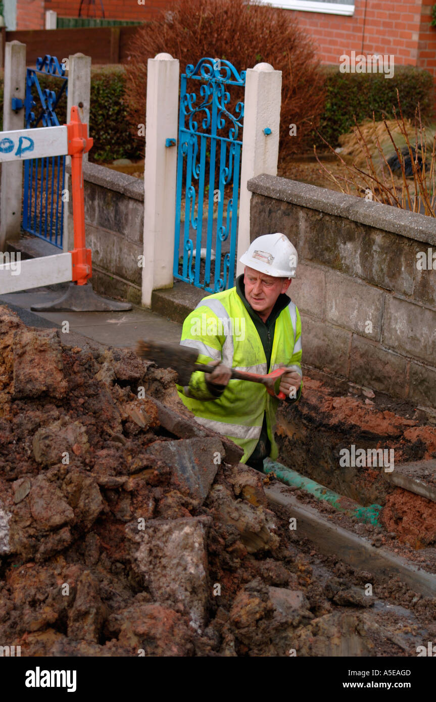 Inspecting trench hi-res stock photography and images - Alamy