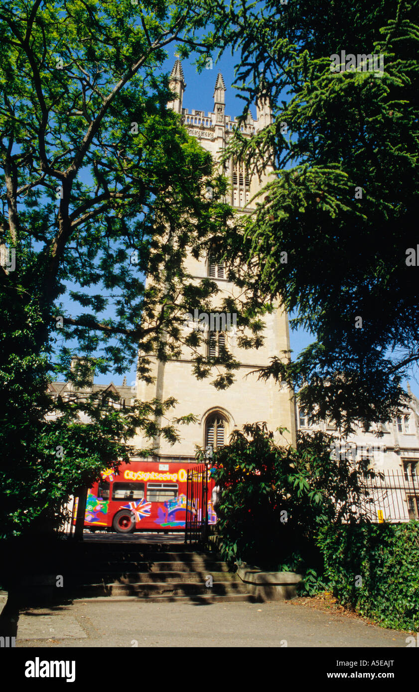Magdalen college tower may hi-res stock photography and images - Alamy