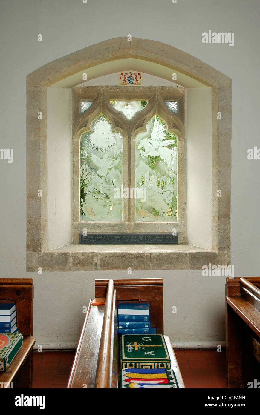 Narnia Window, Holy Trinity Church, Headington, Oxford, UK. (NB: The ...