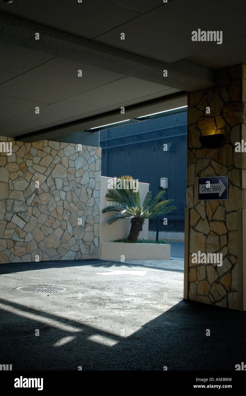 Motel in the morning Stock Photo - Alamy
