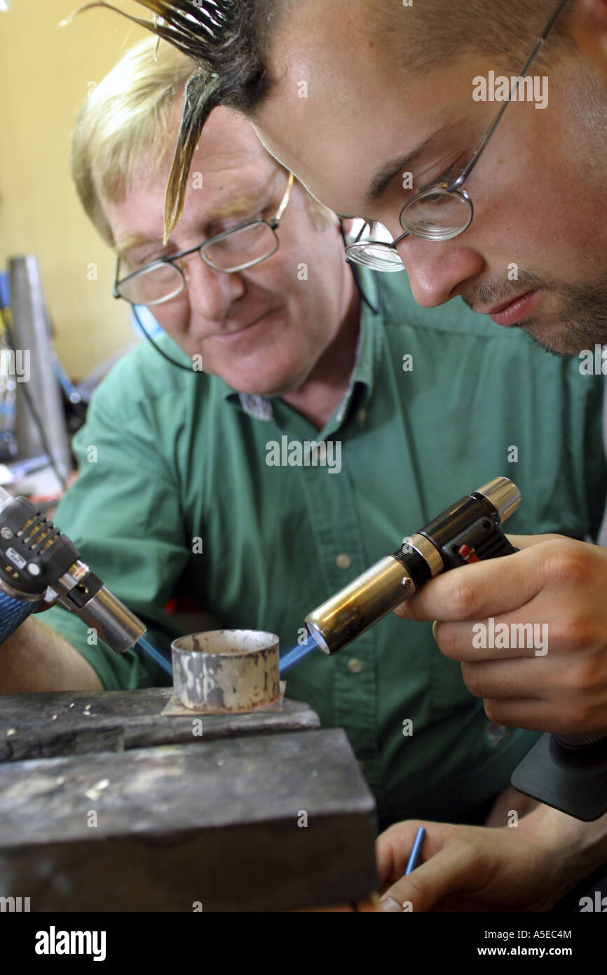 student under supervision from tutor Stock Photo - Alamy