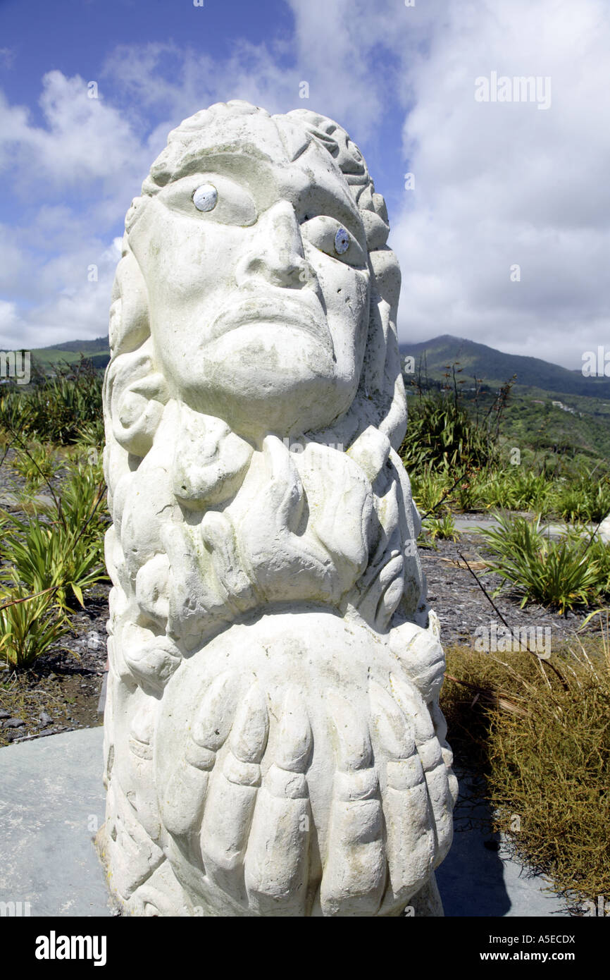 Mahuika Wairua, Maori Fire Goddess, Raglan, New Zealand Stock Photo - Alamy