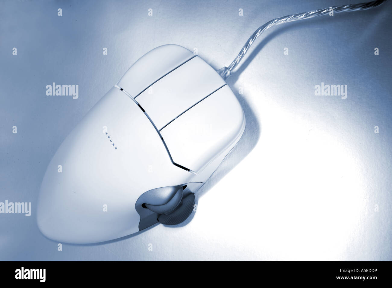 Ergonomic computer mouse designed to relieve from injury Stock Photo ...