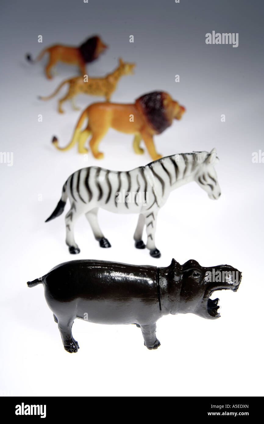 Plastic hippo toy hi-res stock photography and images - Alamy