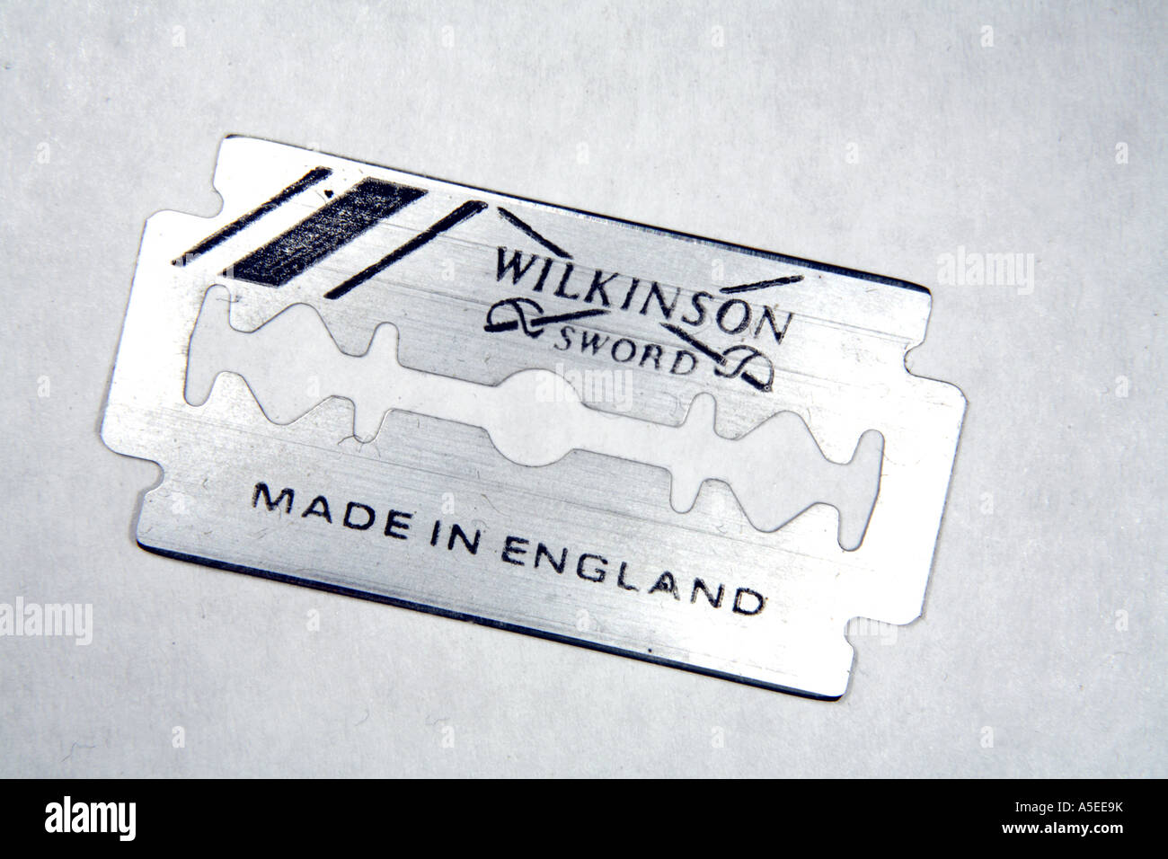 Wilkinson Sword razor blade Stock Photo - Alamy