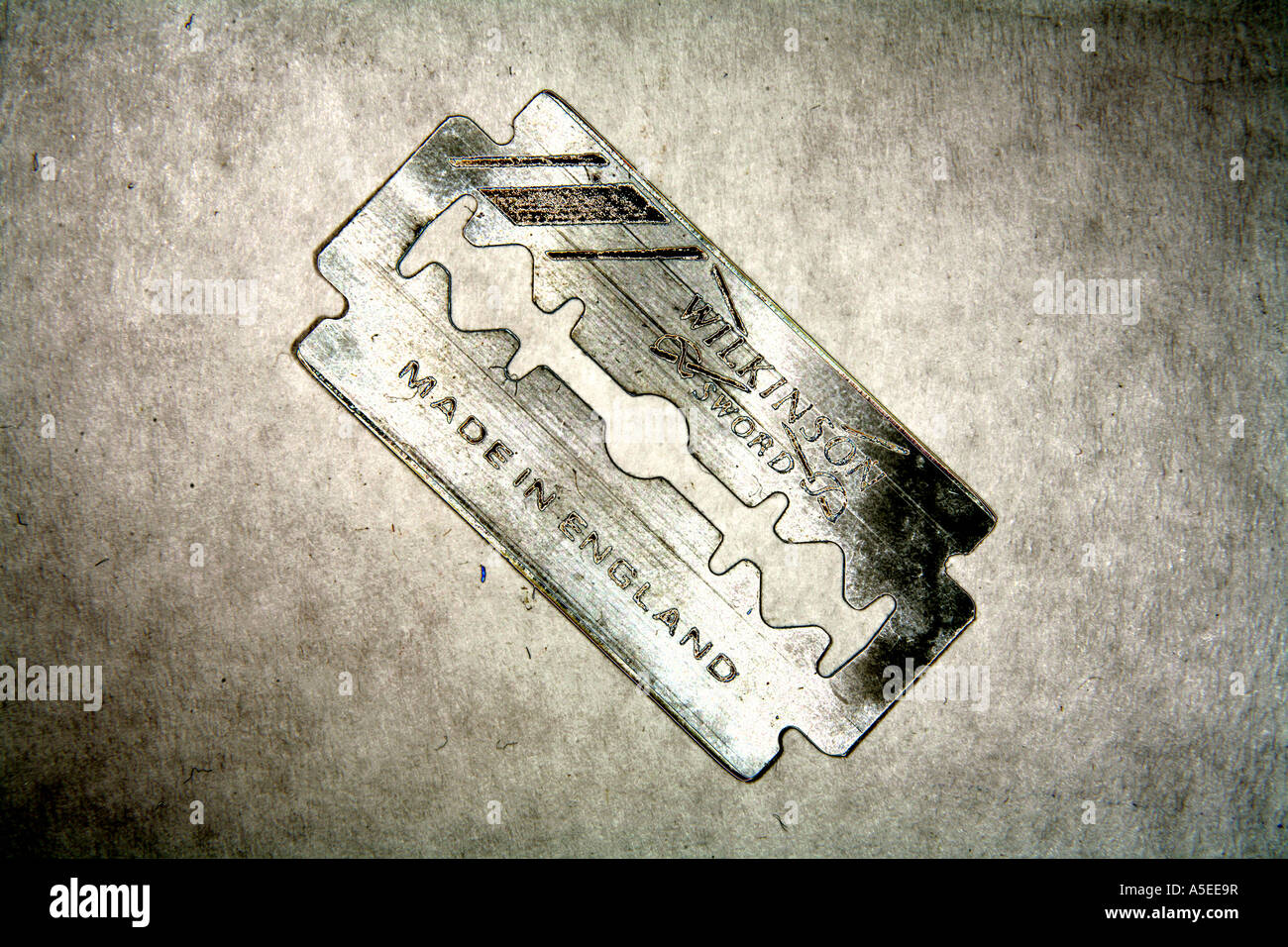 Wilkinson Sword razor blade Stock Photo - Alamy