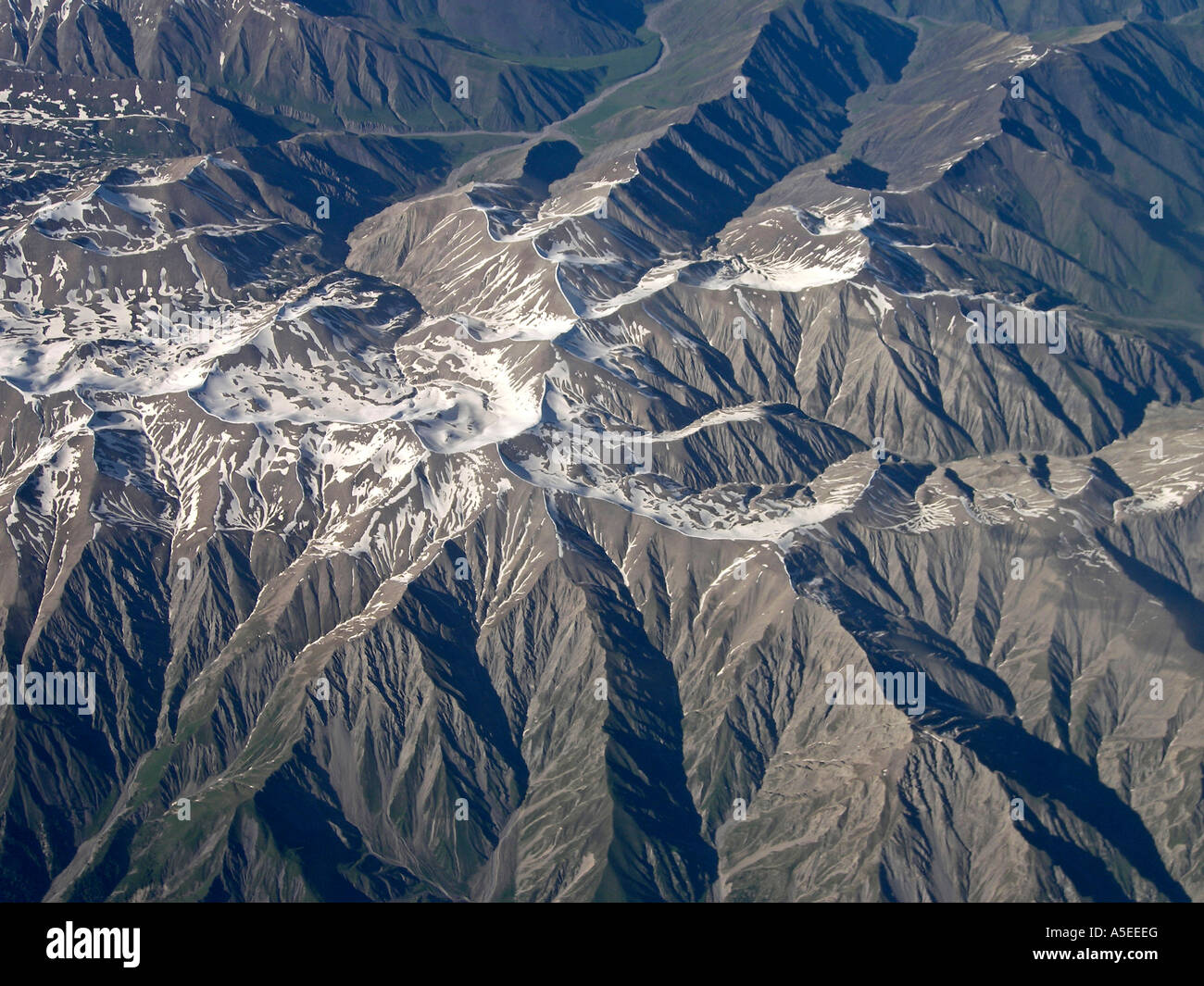 Aerial view over Afghanistani Kandahar Stock Photo - Alamy
