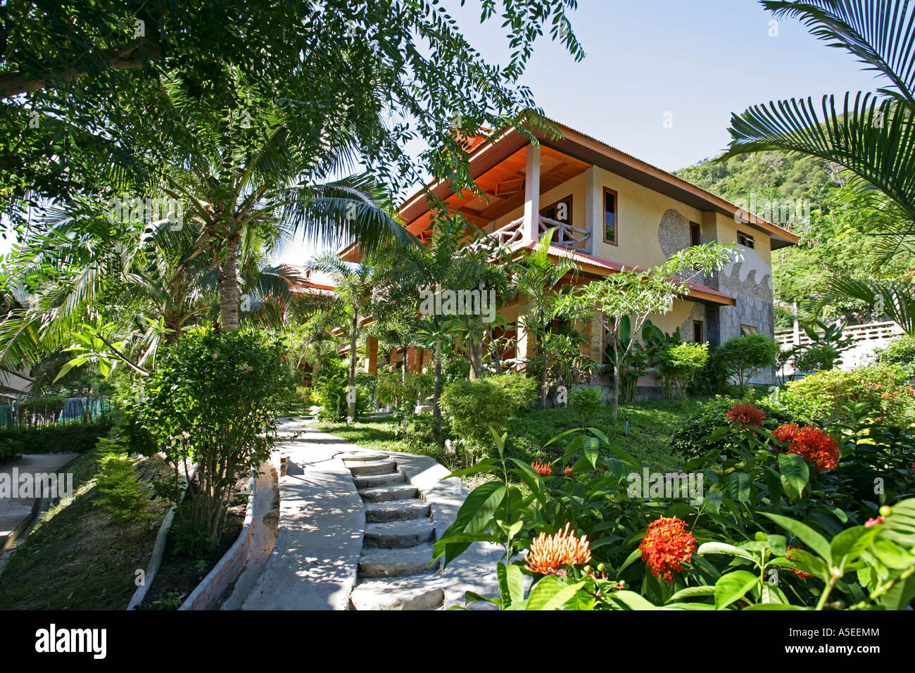 Railay View Point Resort near Krabi in Thailand Stock Photo - Alamy