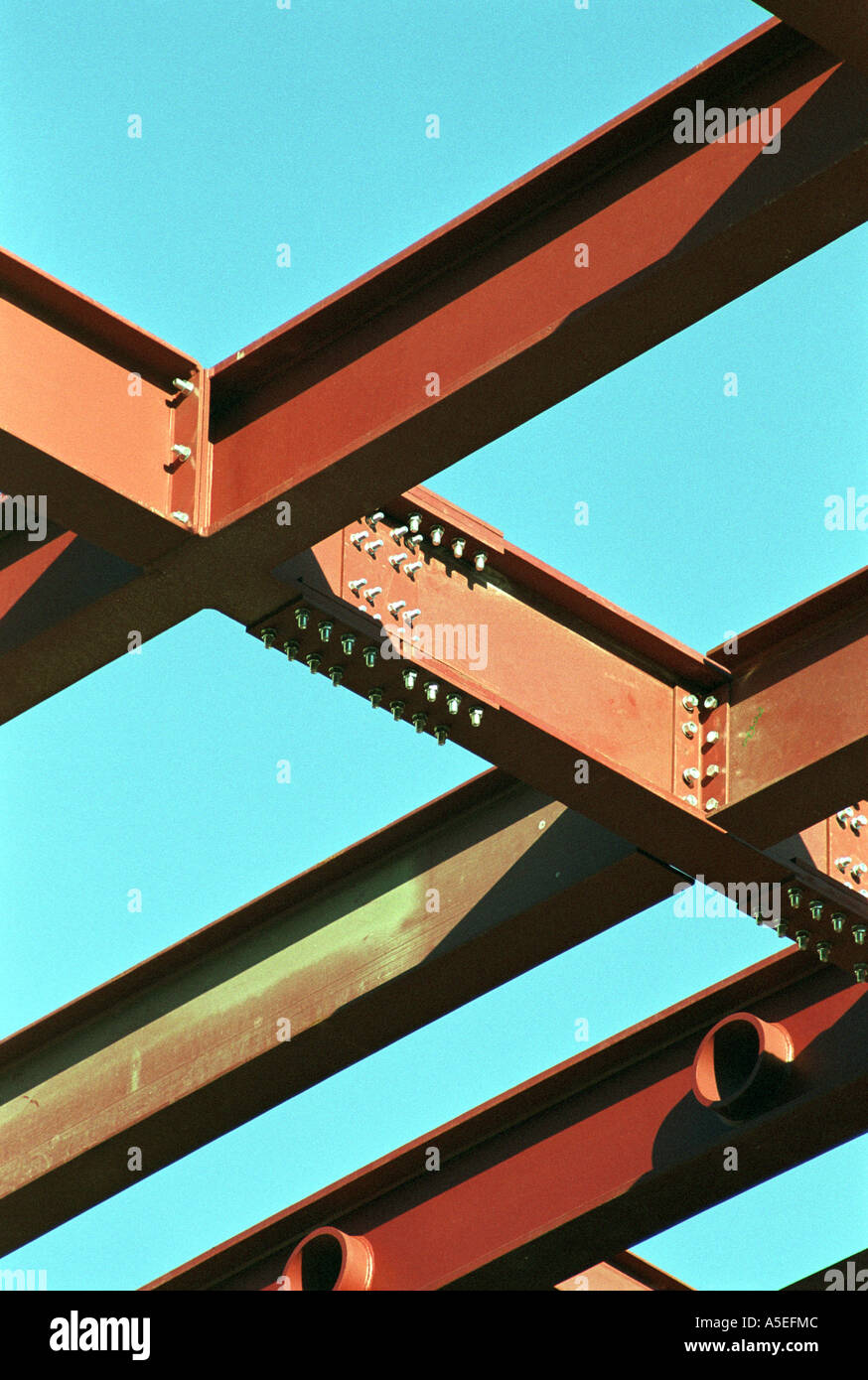 metal girders on building site Stock Photo - Alamy metal girders on building site Stock Photo - Alamy