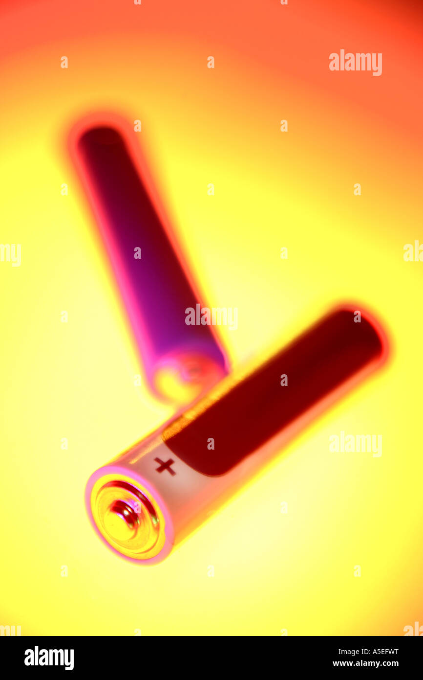 Two batteries hi-res stock photography and images - Alamy