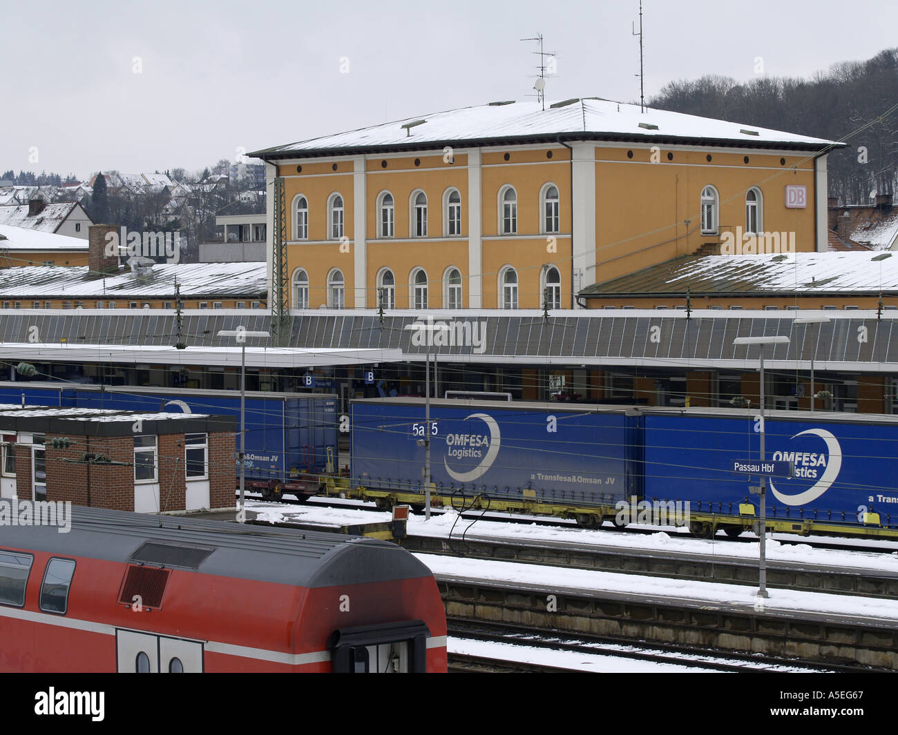 Passau station hi-res stock photography and images - Alamy