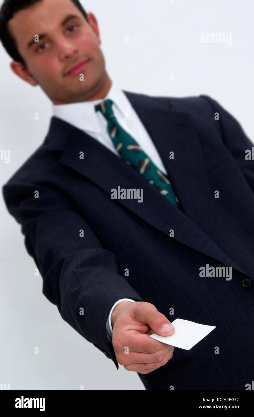 Passing out business card hi-res stock photography and images - Alamy