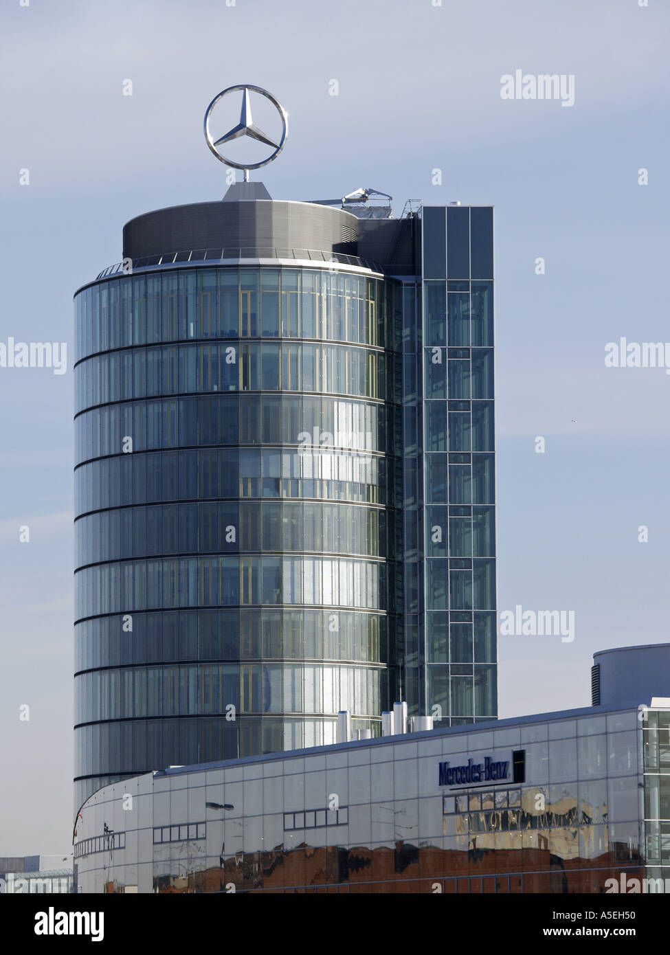 Munich mercedes tower hi-res stock photography and images - Alamy