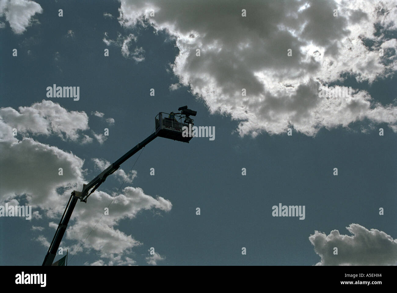 Outside Broadcast Cameraman Crane High Resolution Stock Photography and ...