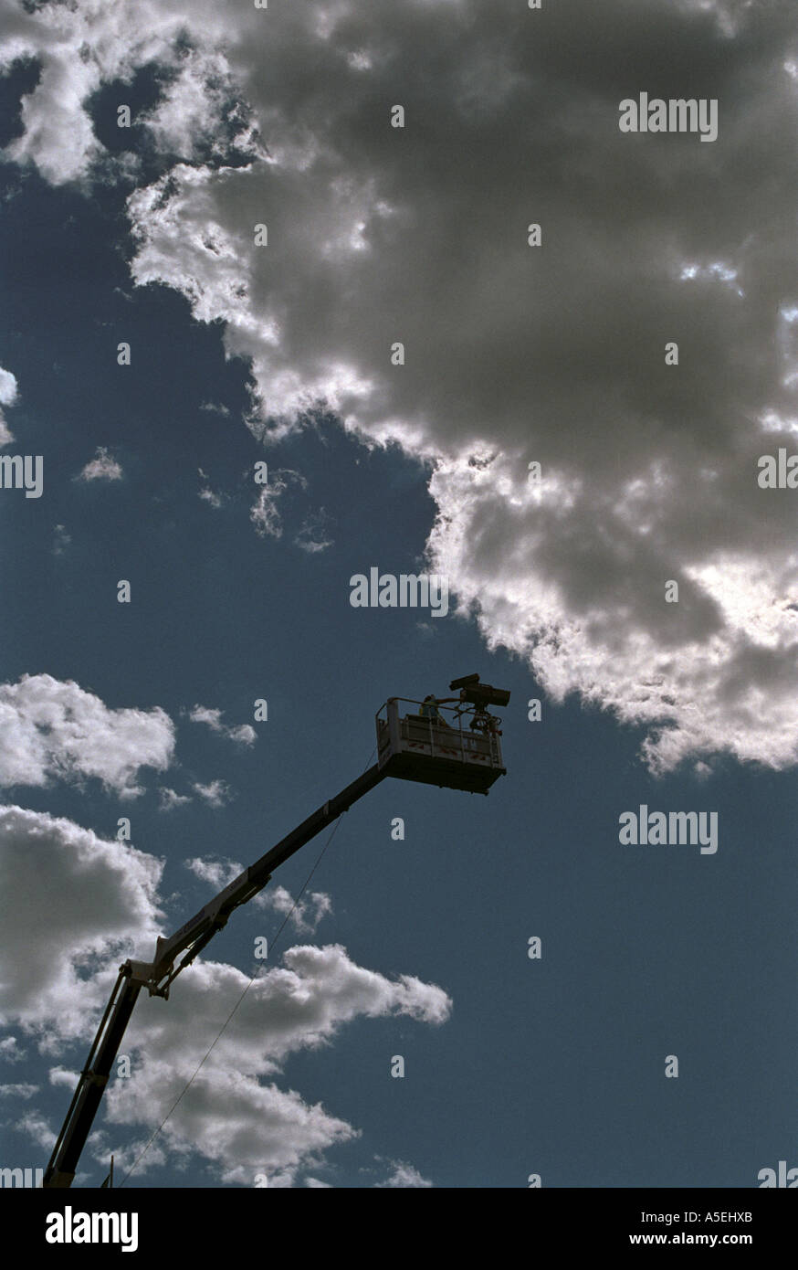 Outside Broadcast Cameraman Crane High Resolution Stock Photography and ...