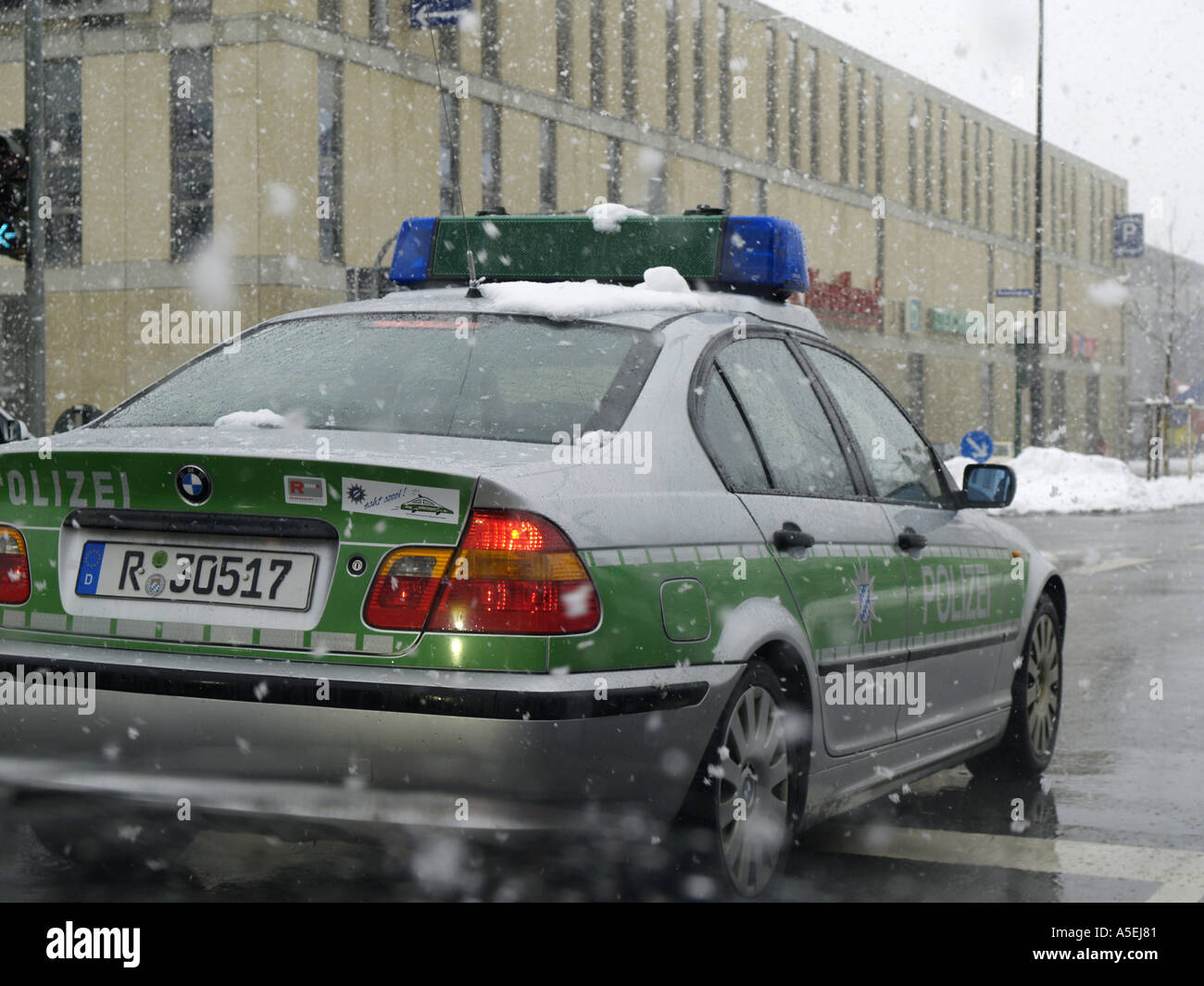 German police car hi-res stock photography and images - Alamy