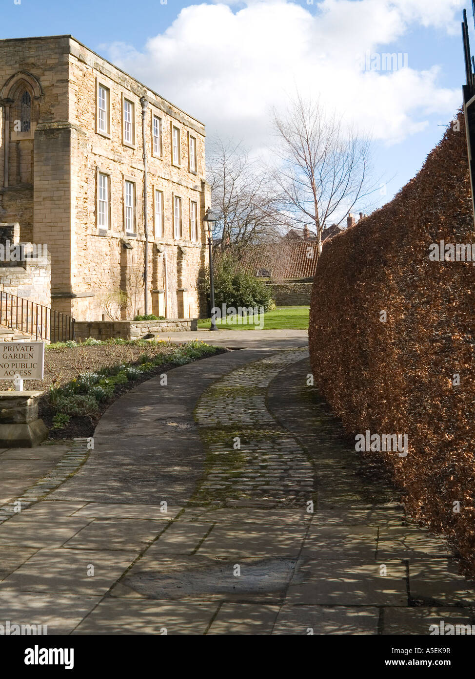 Entrance to the Deanery at Durham Cathedral Stock Photo - Alamy