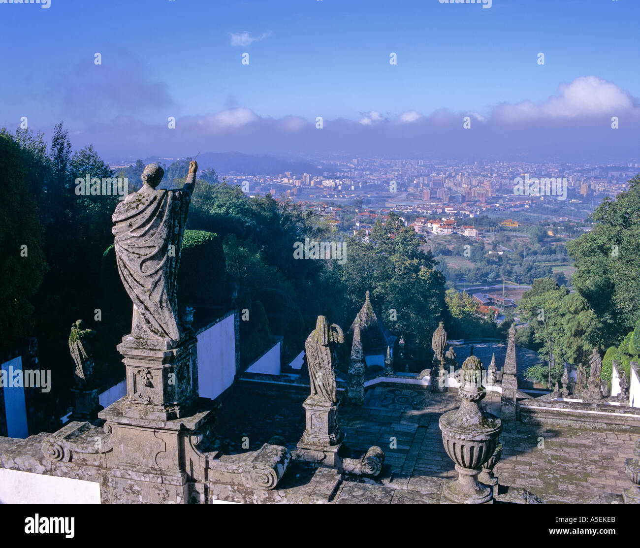 Bom jesus staircases hi-res stock photography and images - Alamy
