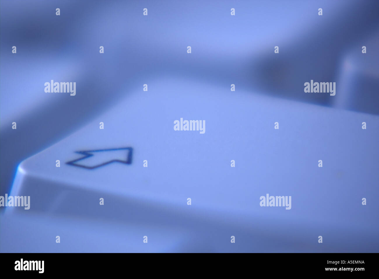 Computer Keyboard Apple Mac showing the Shift Key Stock Photo - Alamy