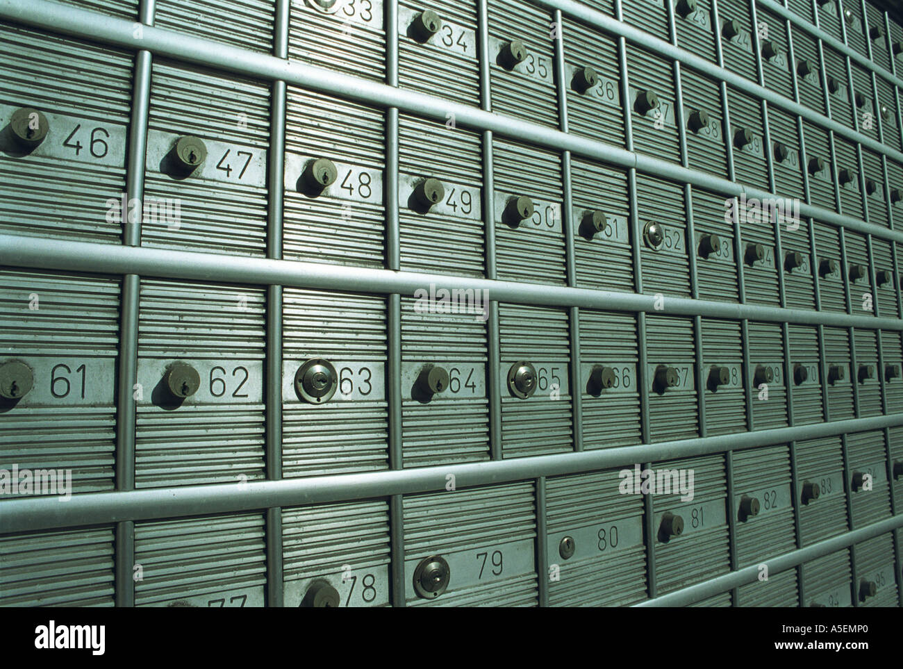 metal security boxes Stock Photo - Alamy
