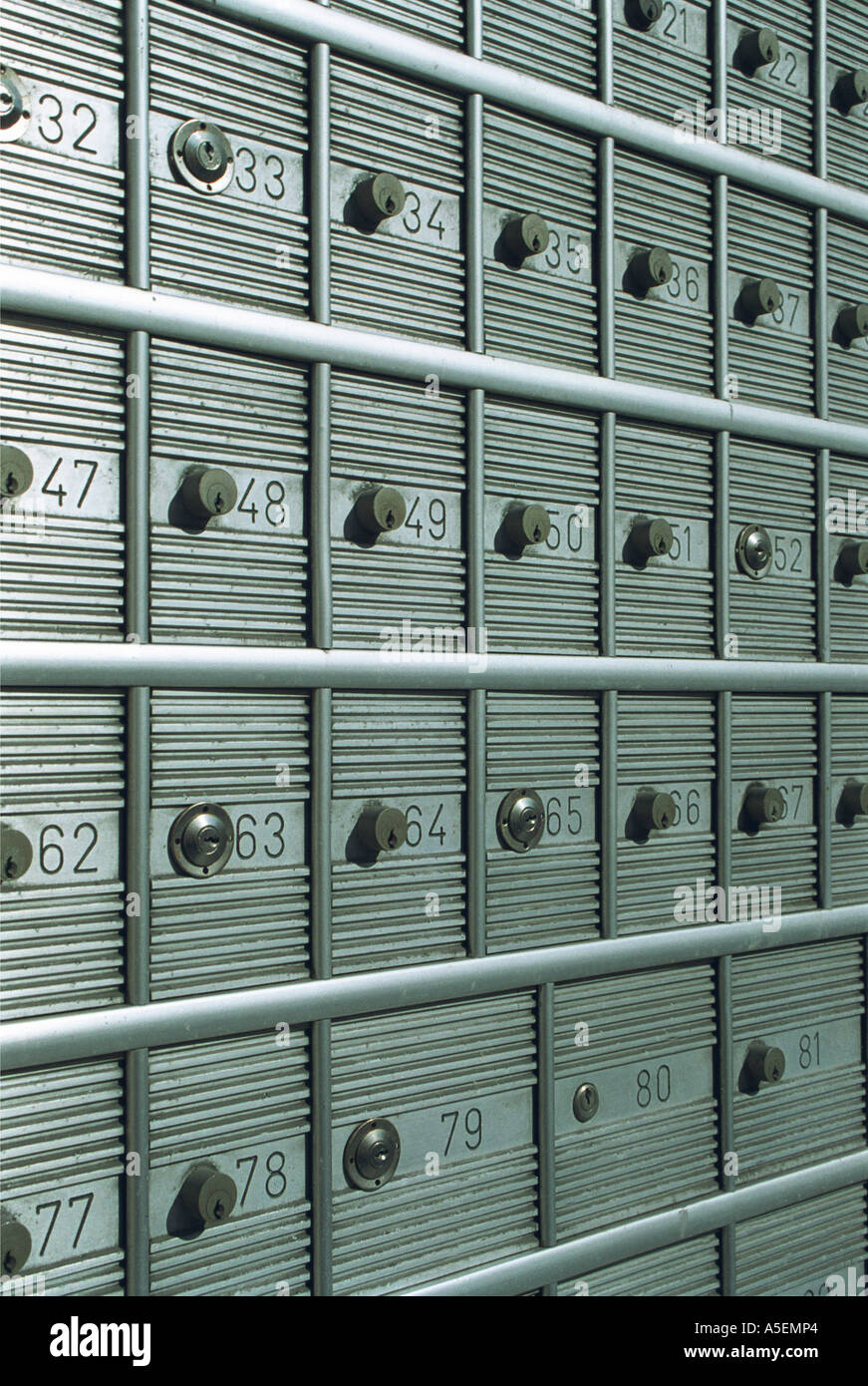 metal security boxes Stock Photo - Alamy