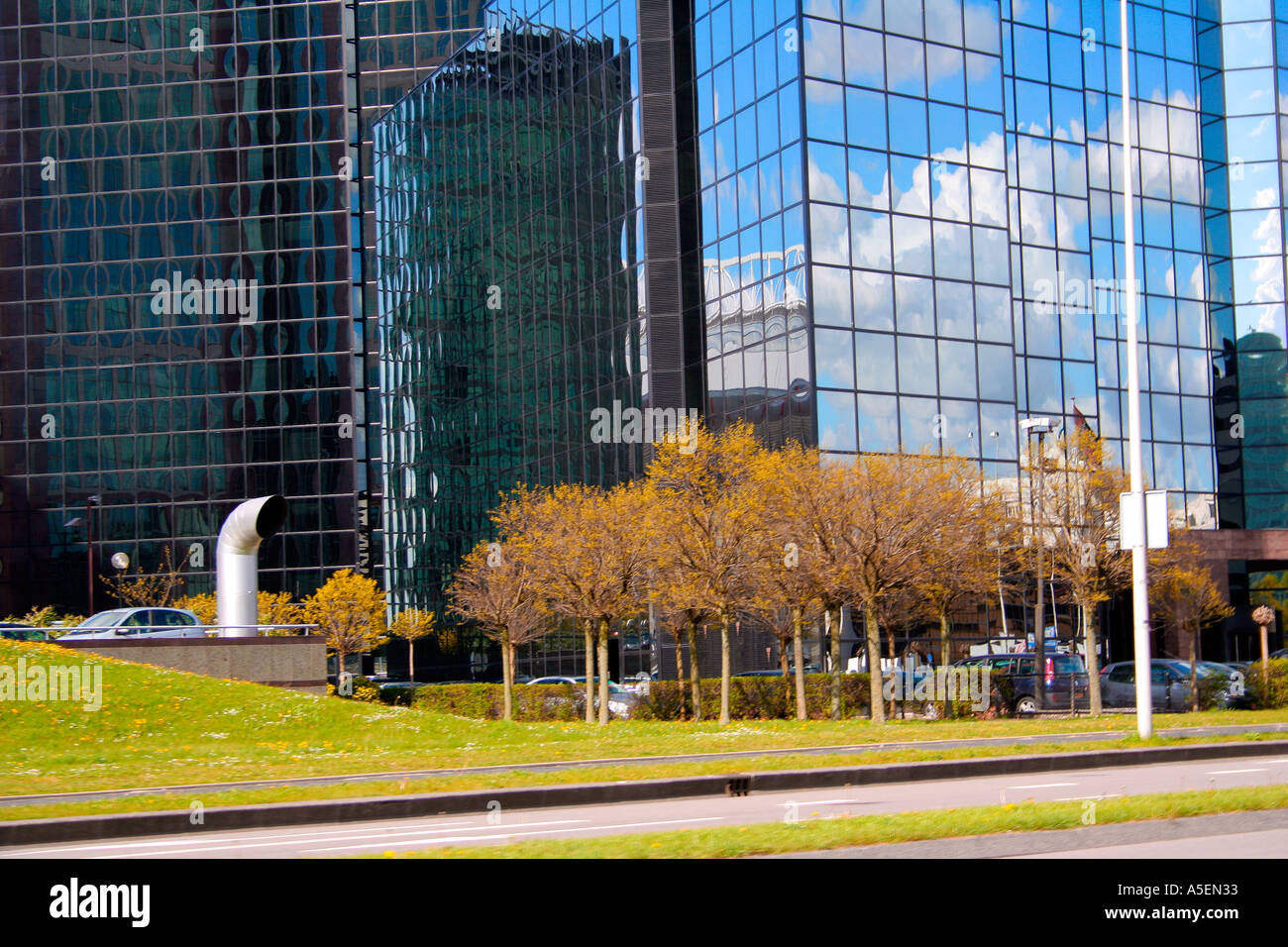 Office Buildings in Amsterdam Zuid Oost Netherlands Stock Photo - Alamy