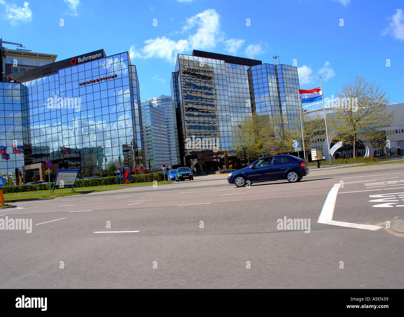 Office Buildings in Amsterdam Zuid Oost Stock Photo - Alamy
