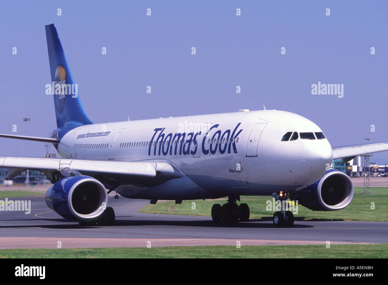 Airbus A330 operated by Thomas Cook Airlines Stock Photo - Alamy